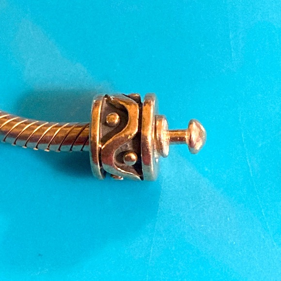 Pandora | Jewelry | Pandora Spacer Charm Rare Retired | Poshmark